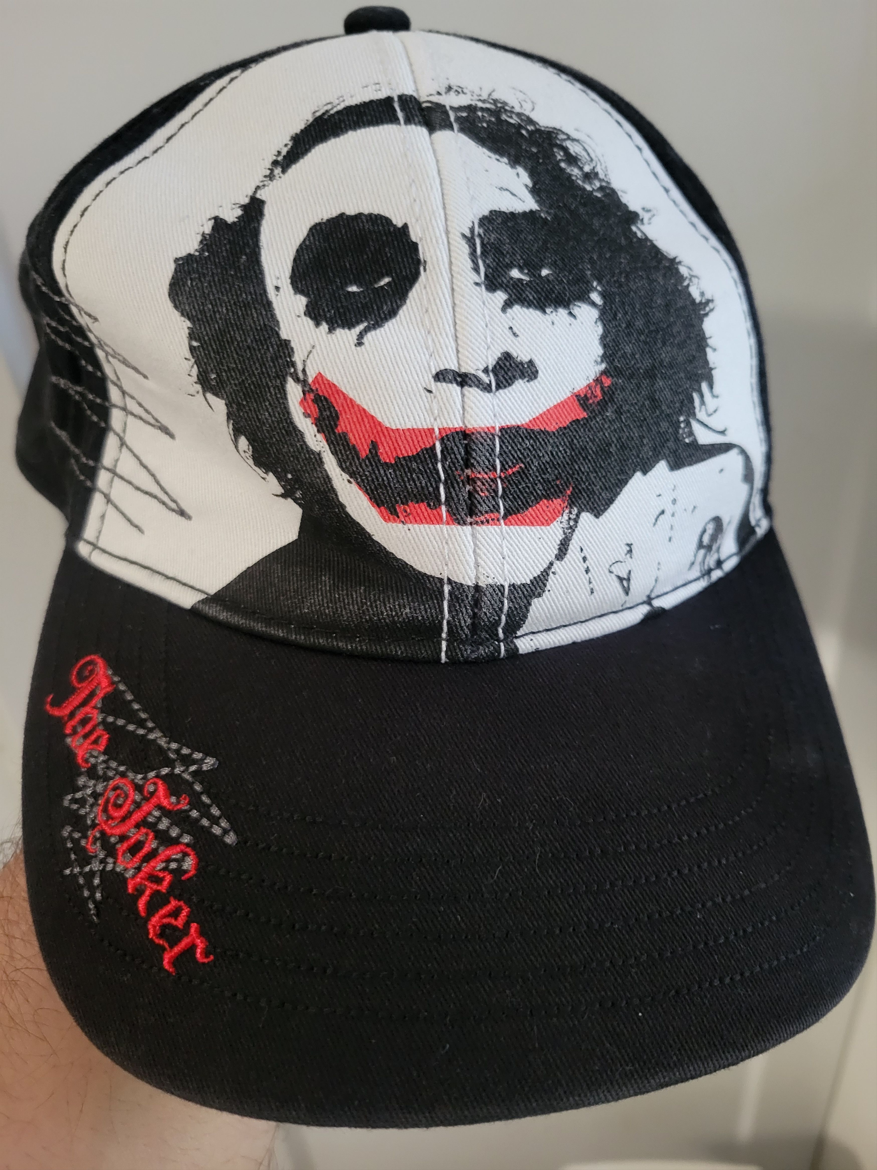 Vintage Vintage Dark Knight Joker Batman Snapback Hat Embroidered | Grailed