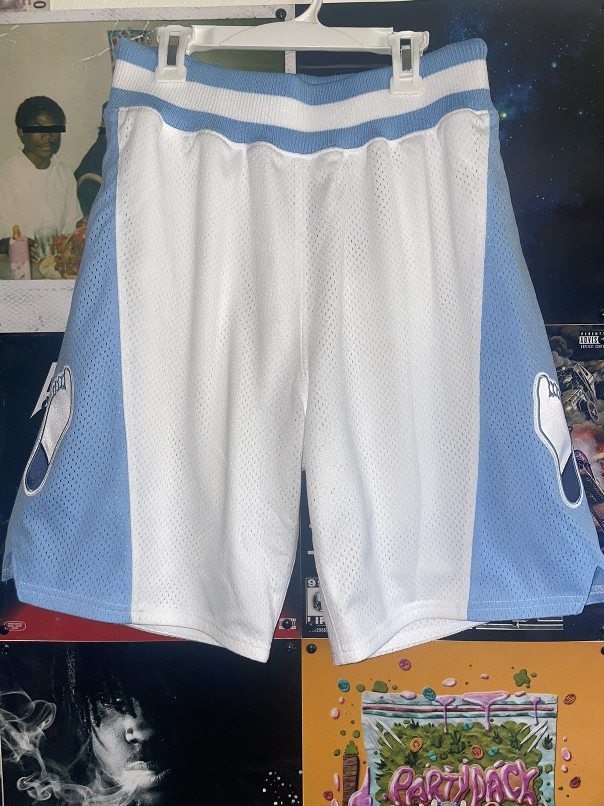 Mitchell Ness Unc Tar Heels Shorts Grailed