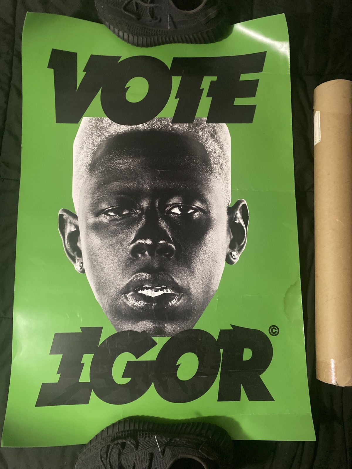 Tyler The Creator Vote Igor green poster Tyler the creator 36x24 | Grailed