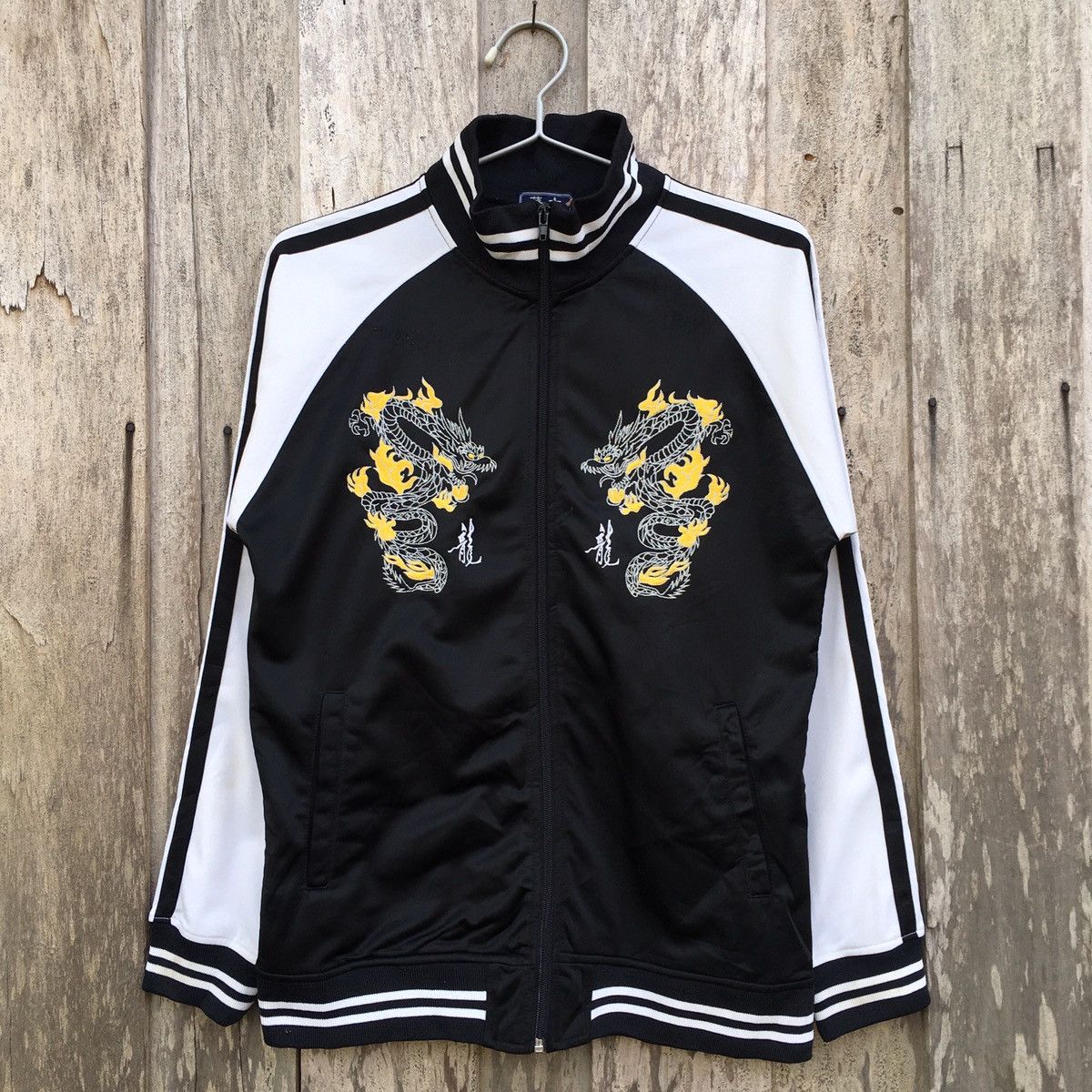Vintage Vintage Defective Struct Dragon Zipper Sweatshirt | Grailed