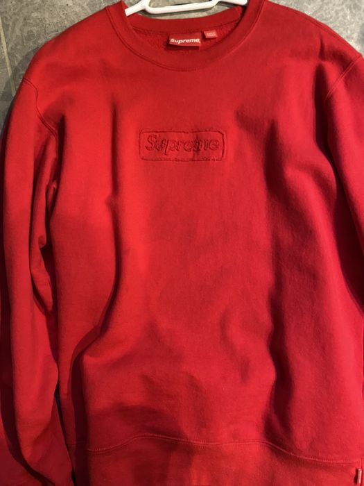 Supreme Cut out box logo | Grailed
