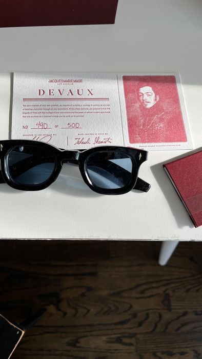 Jacques Marie Mage JMM Devaux black + blue | Grailed