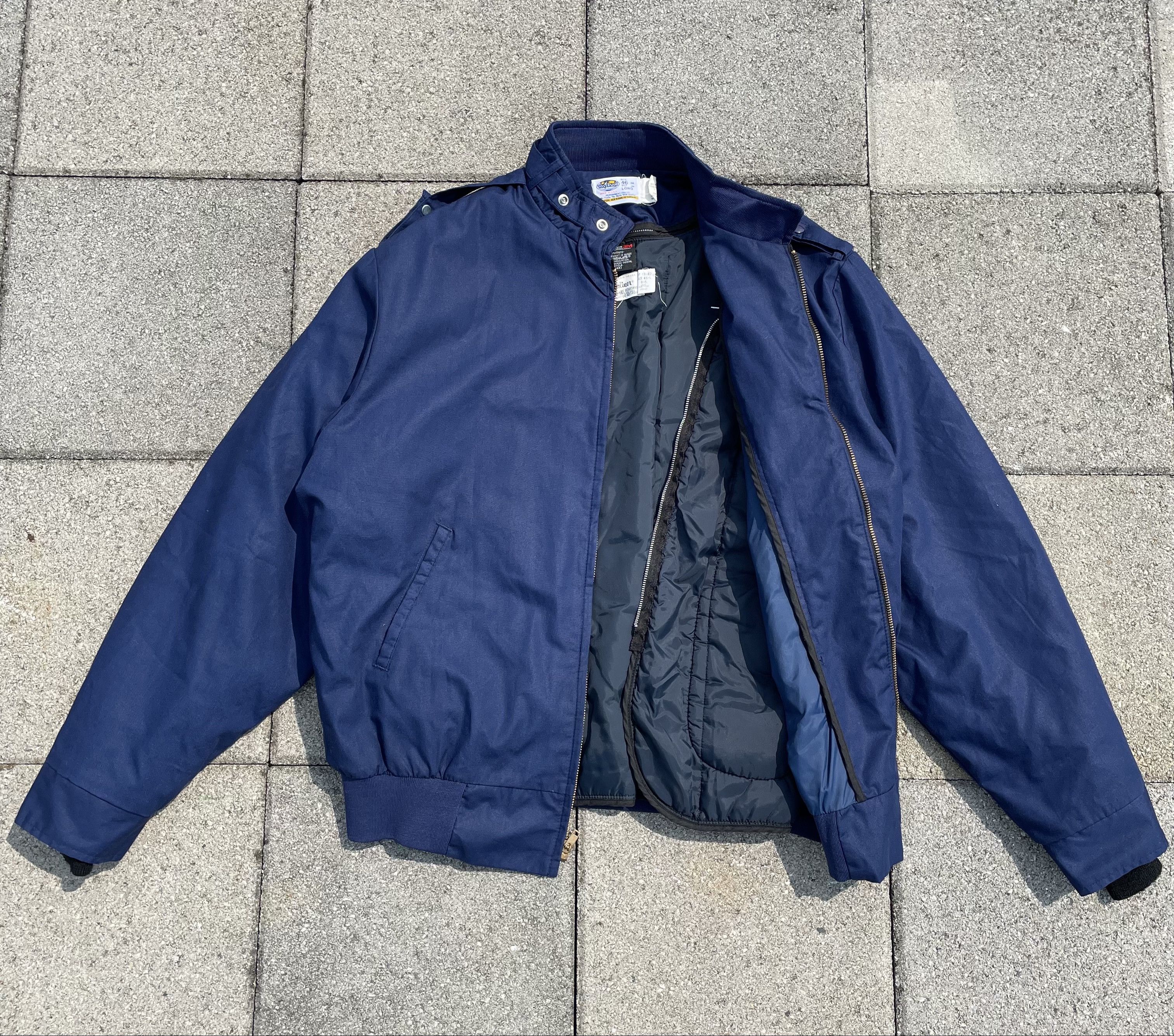 Vintage Vintage Thinsulate Removable Lining Technical Bomber Jacket ...