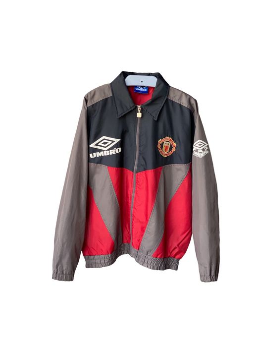 Vintage Vintage Umbro Manchester United 90s Pro Training Jacket M | Grailed