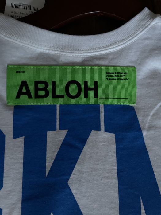 Virgil Abloh FOS BKM CAT TEE | Grailed