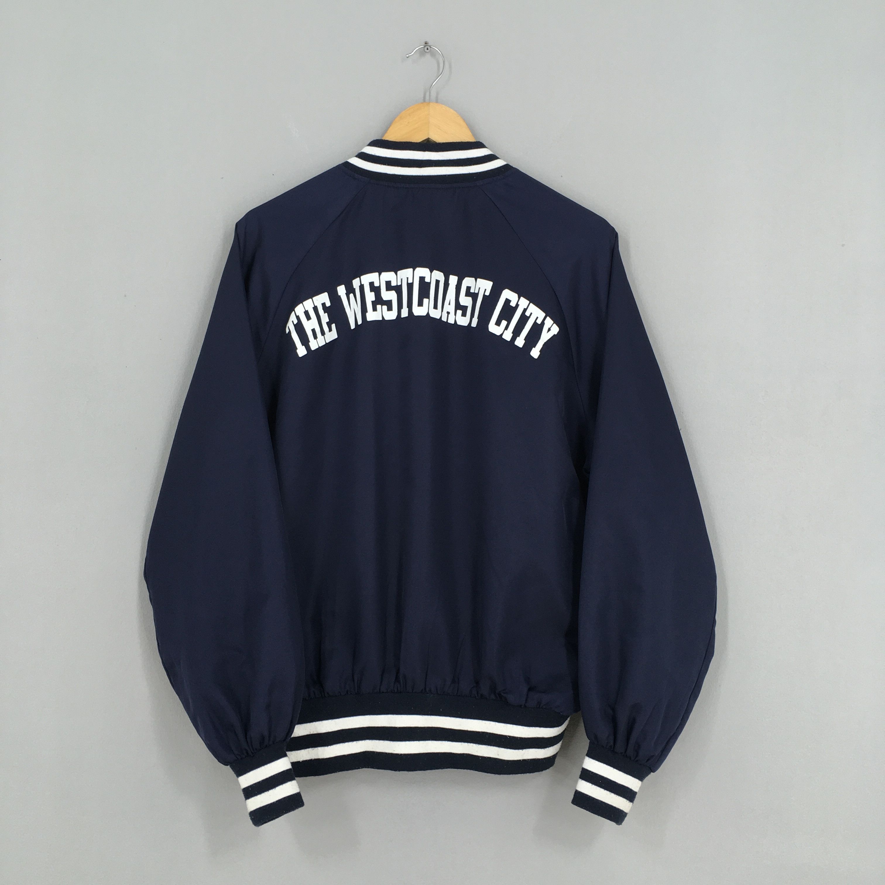 Vintage Vintage The Westcoast City Varsity Jacket Large | Grailed