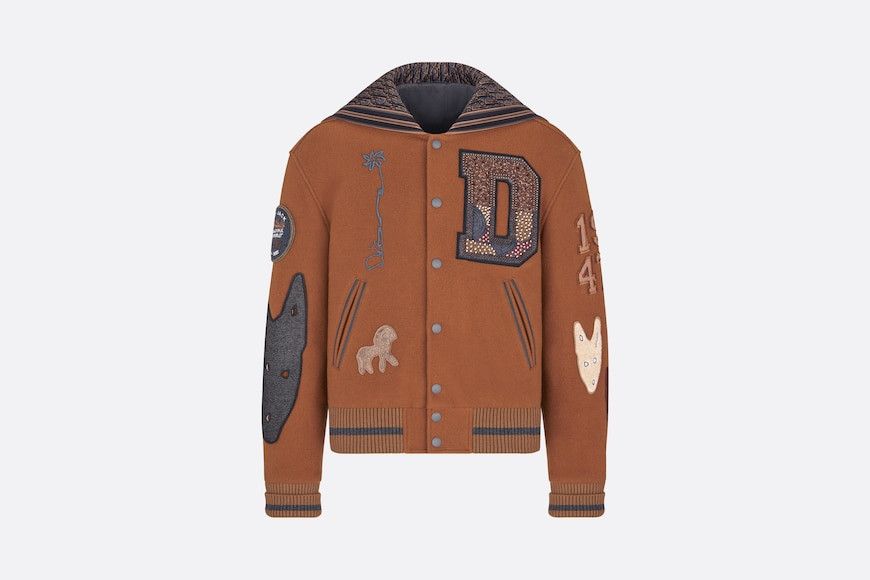 Dior × Travis Scott BASEBALL STYLE JACKET !S/M/L sizes! | Grailed