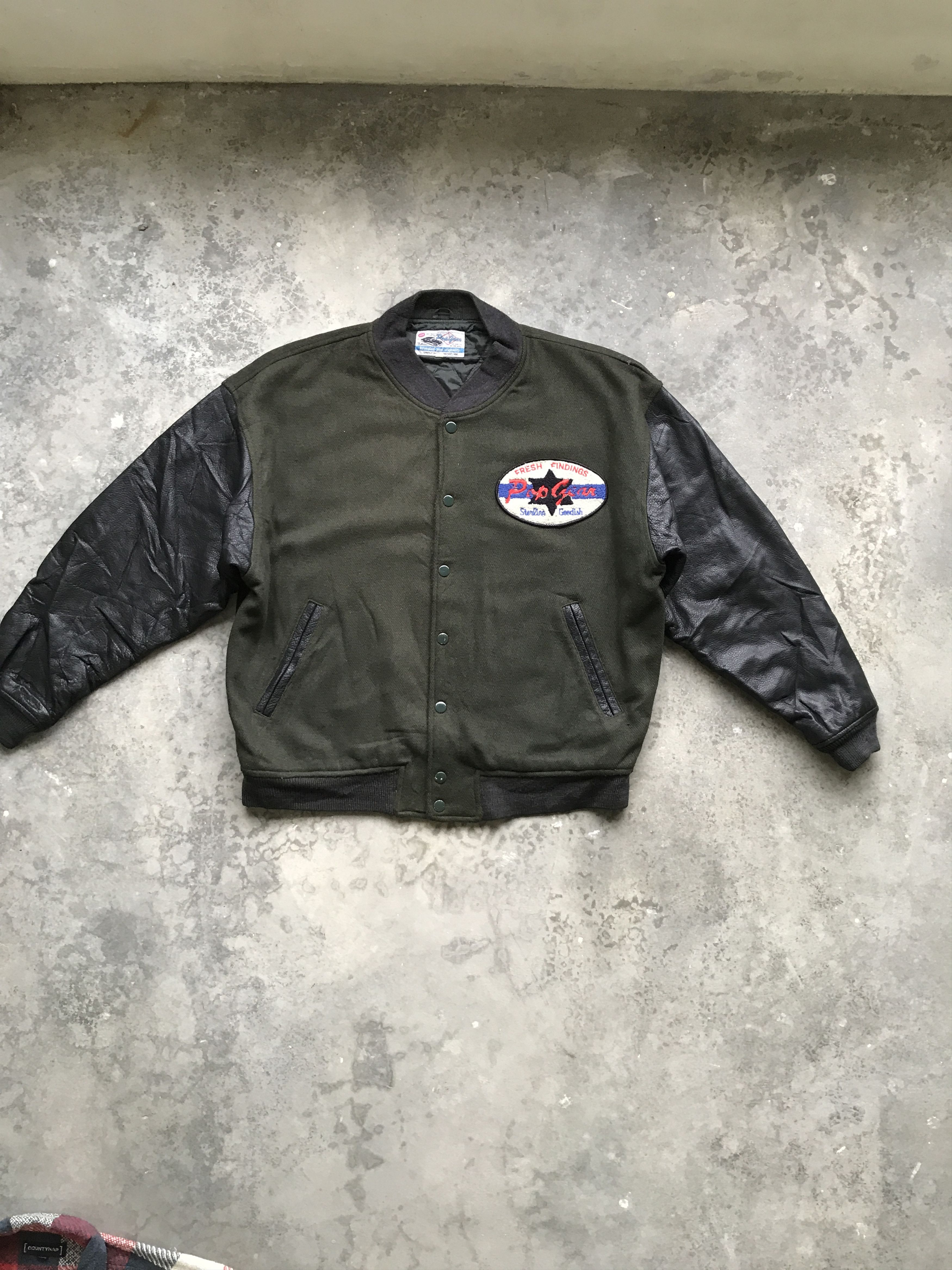 Varsity Jacket × Very Rare × Vintage VJ7 Vintage POP GEAR Varsity ...