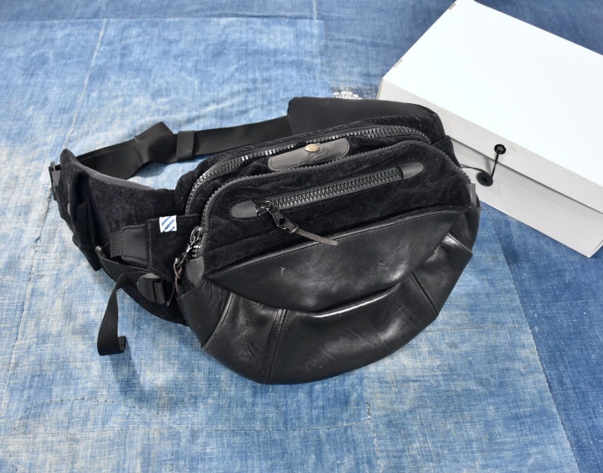 Visvim Visvim Lamina CORDUROY 8L Bag Black | Grailed