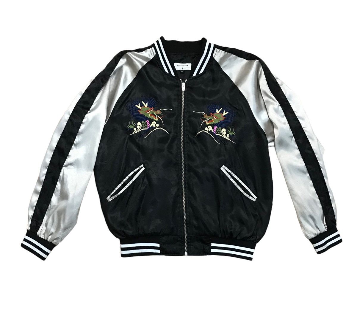 Japanese Brand × Sukajan Souvenir Jacket × Vintage Sukarjan Dragon ...