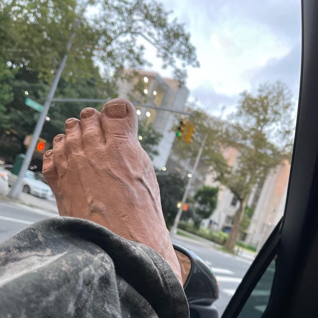 Imran Potato Imran Potato Caveman Feet Shoes Custom | Grailed