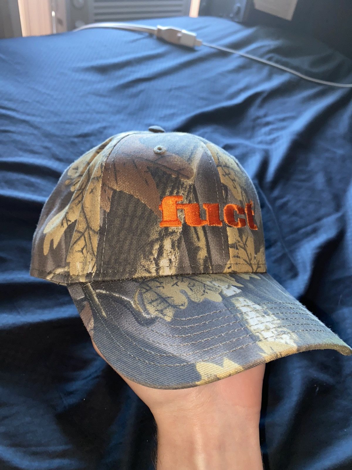 Fuct Fuct OG Logo Camo Hat | Grailed