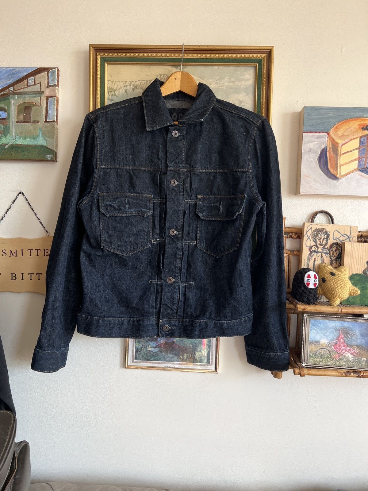 Gap 2000s Gap Type II dark wash denim jacket | Grailed
