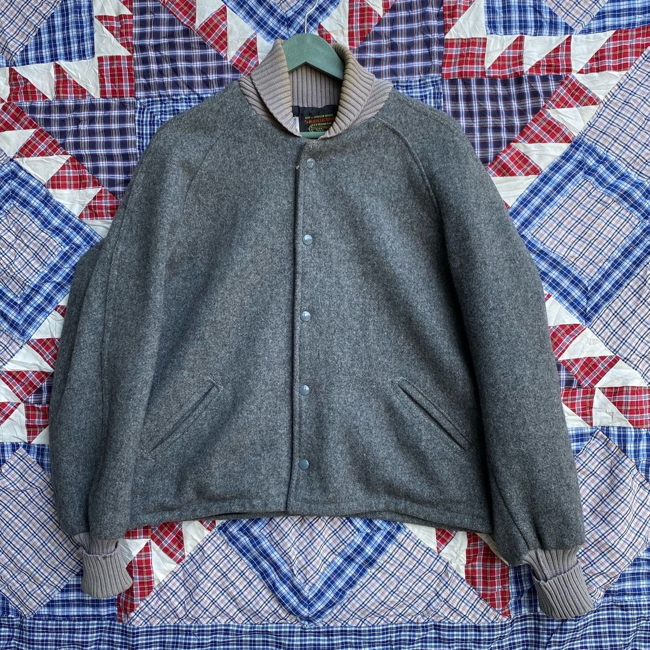 Skookum Skookum Letterman Varsity Wool Jacket | Grailed