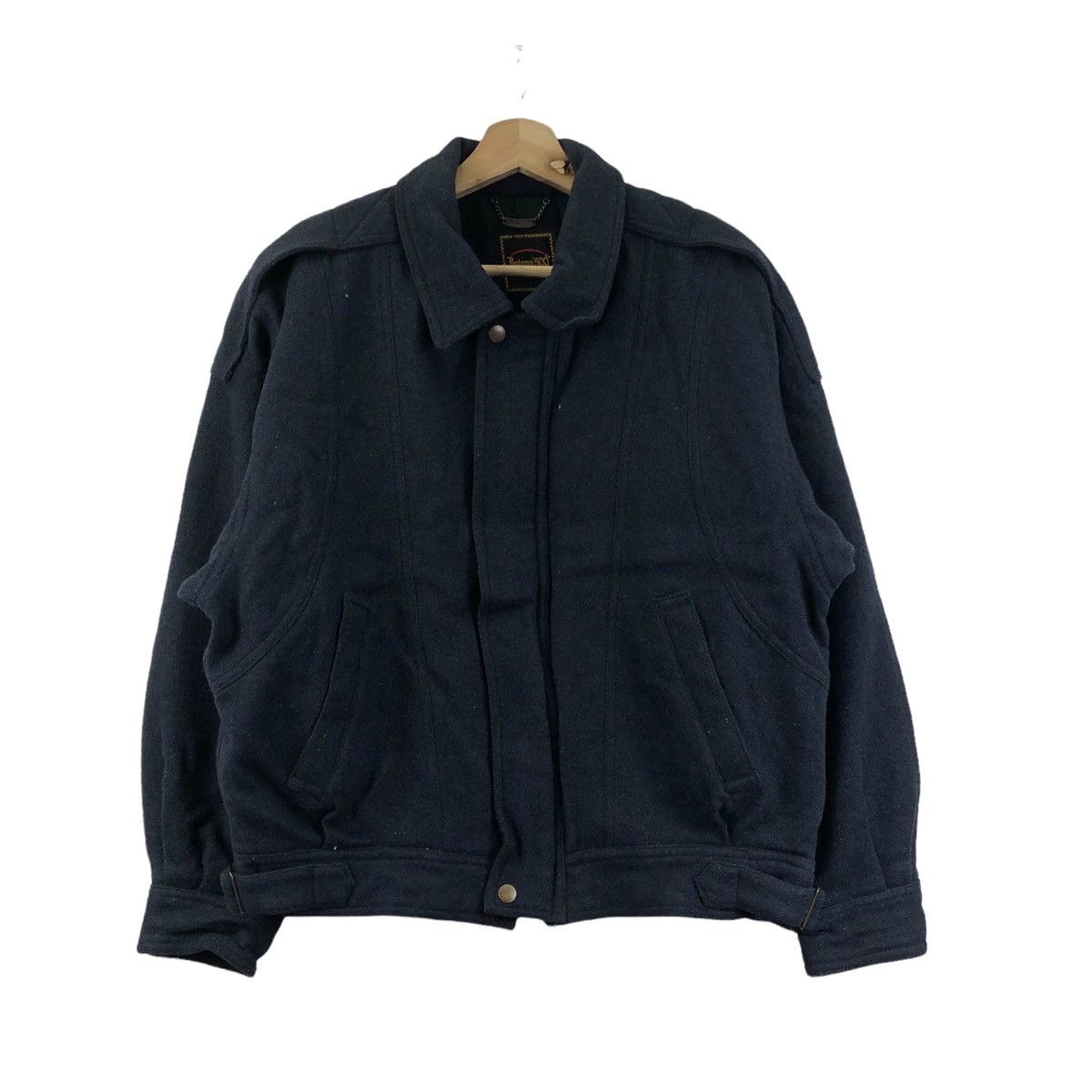 Botany 500 Vintage BOTANY 500 NEW YORK Wool Casual Bomber Jackett dr ...
