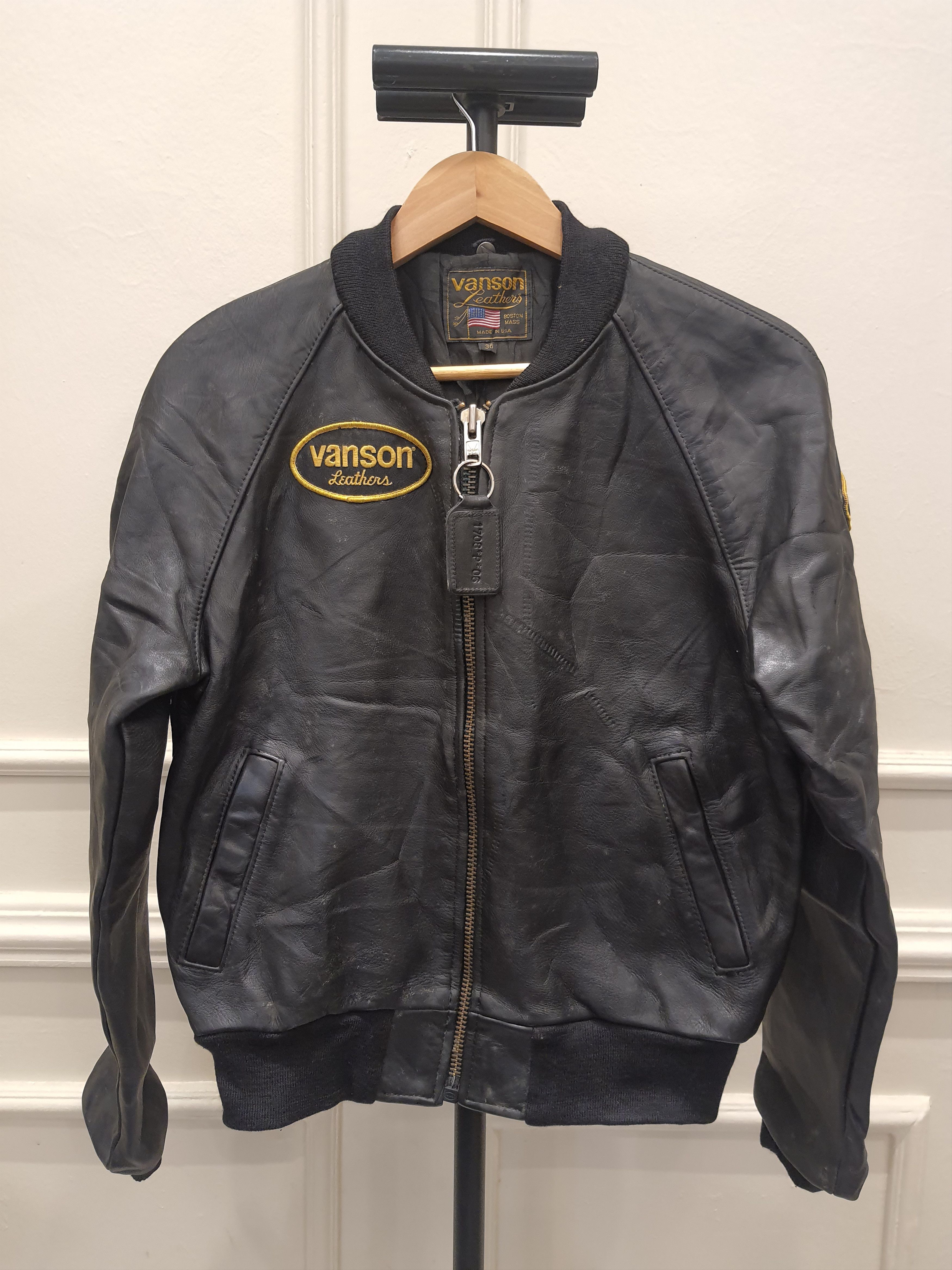 Vanson Leathers Vintage Vanson Leather Biker Jackets | Grailed