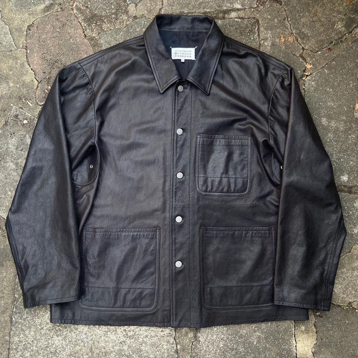 Maison Margiela Margiela Goat skin jacket | Grailed