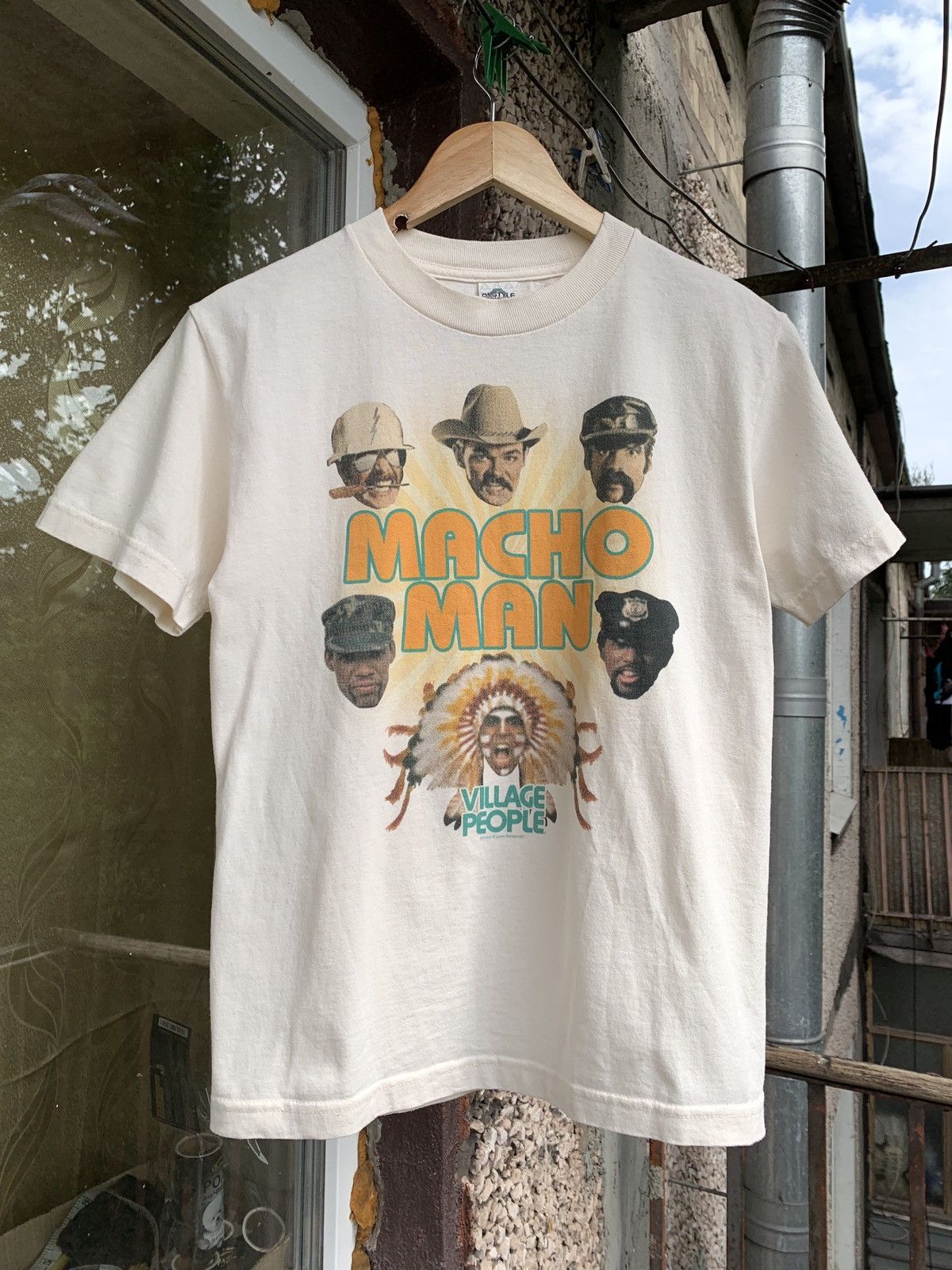 Band Tees × Vintage Vintage Village People Macho Man Band T-Shirt | Grailed