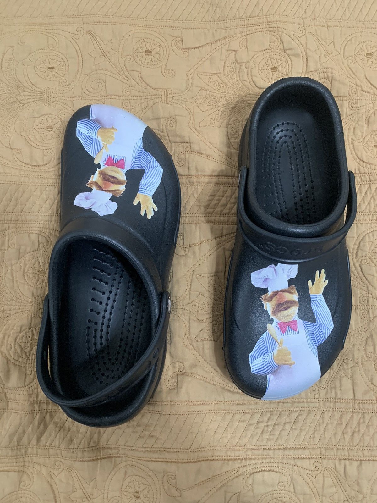 Crocs × Streetwear Swedish Chef / Muppets Bistro Crocs Clogs | Grailed
