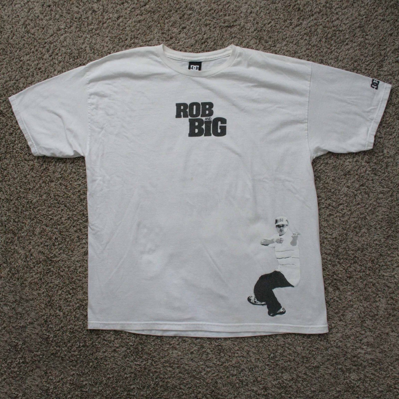 Dc Vintage Rob & Big tee (double sided) | Grailed