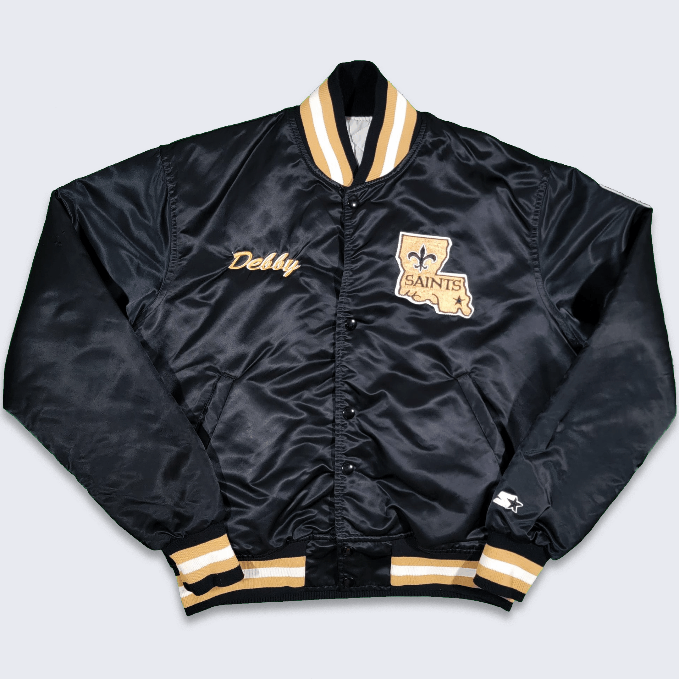 Bomber Jacket × Starter × Vintage New Orleans Saints Vintage 80s ...
