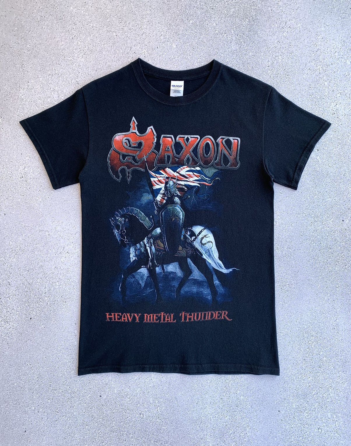 Band Tees SAXON “HEAVY METAL THUNDER” WORLD TOUR 2016 T-SHIRT | Grailed
