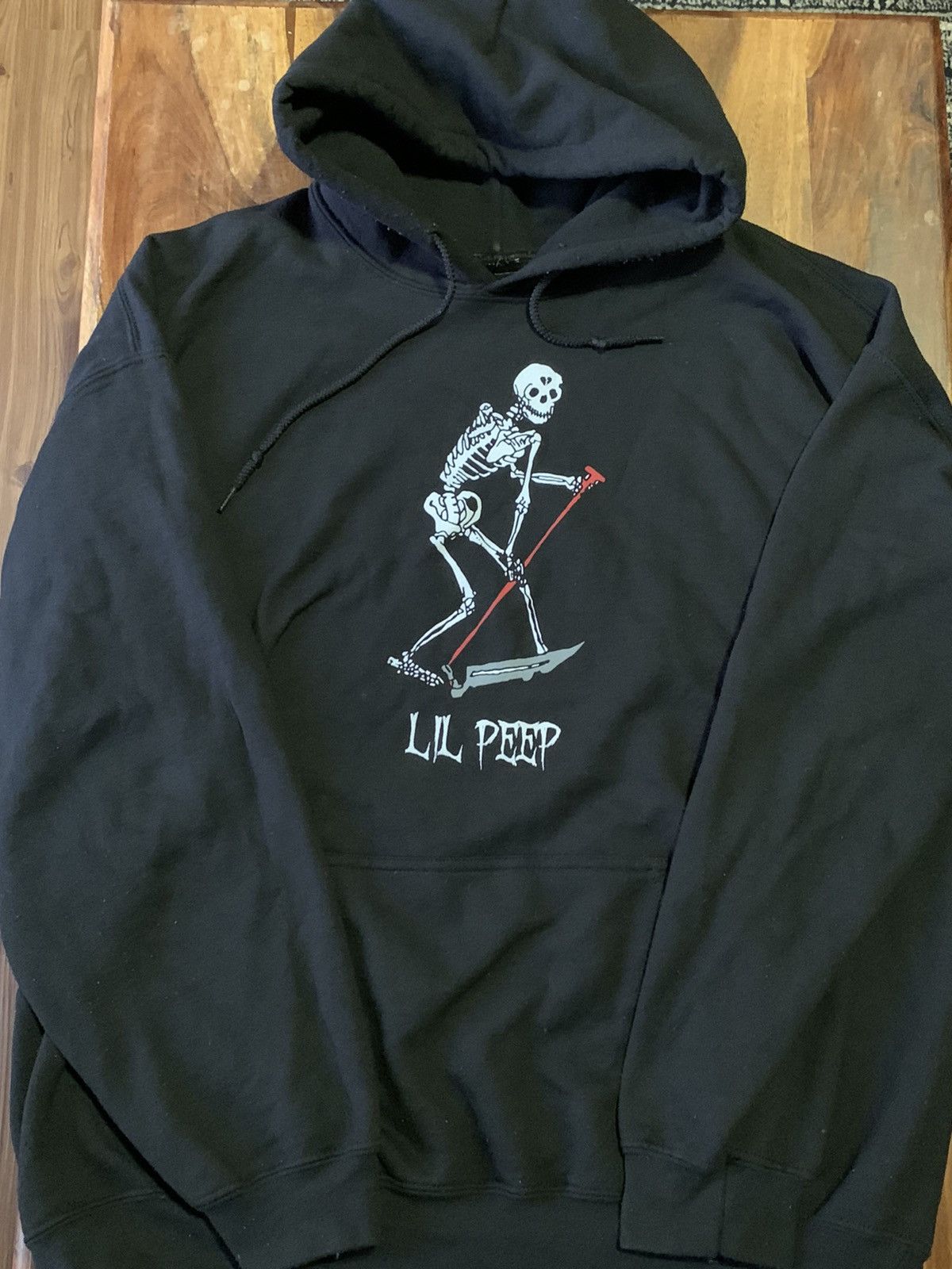 Streetwear Lil Peep Skeleton Schemaposse Official Merchandise Hoodie ...