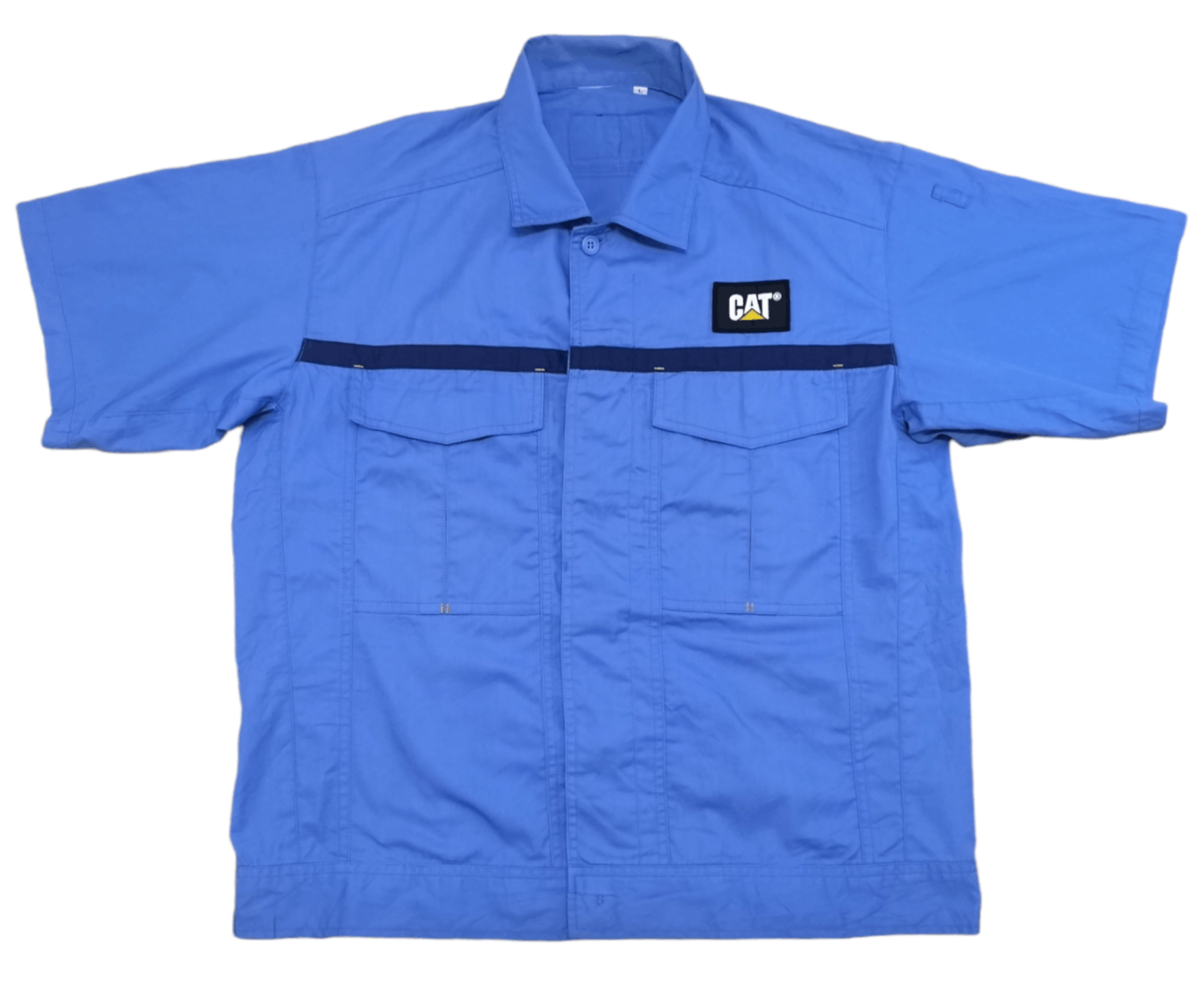 Caterpillar × Streetwear × Vintage CATERPILLAR patches work wear shirt | Grailed