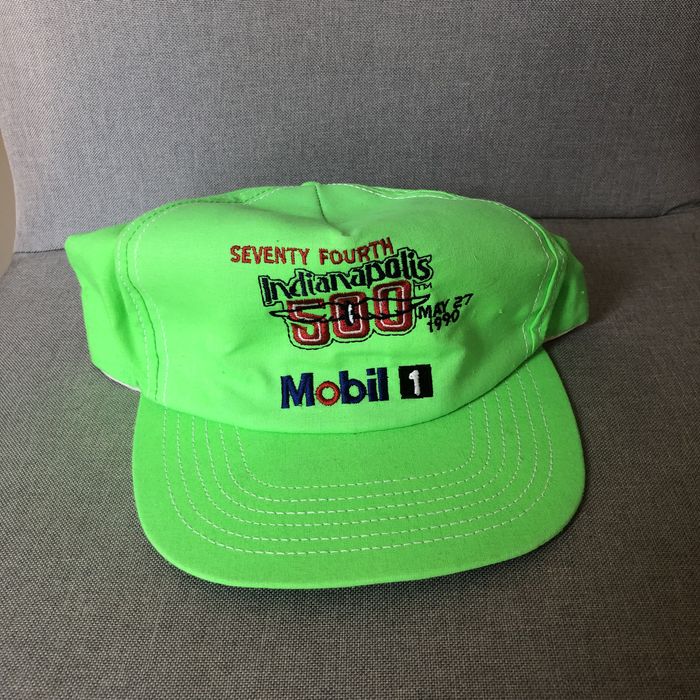 Vintage Vintage Indy 500 Mobil 1990 Hat | Grailed
