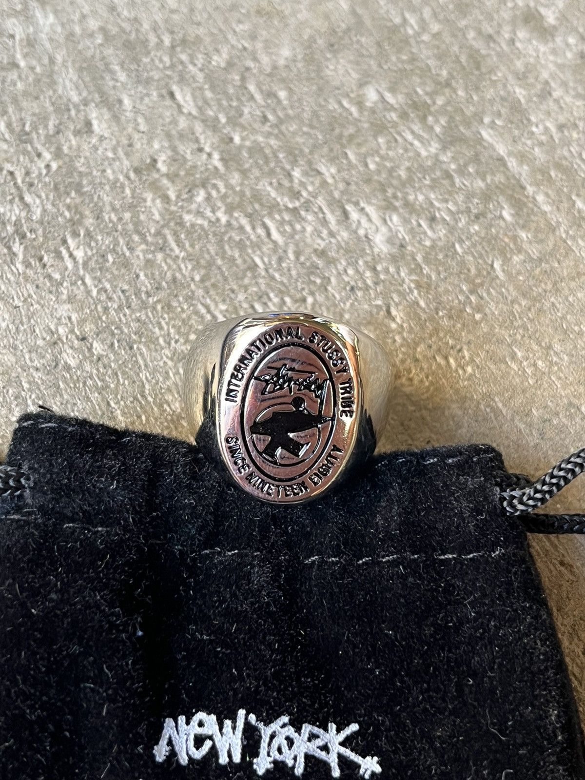 Stussy × Vintage Vintage Stussy Ring | Grailed