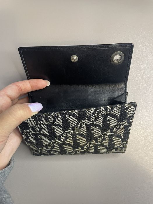 Dior Dior monogram wallet | Grailed