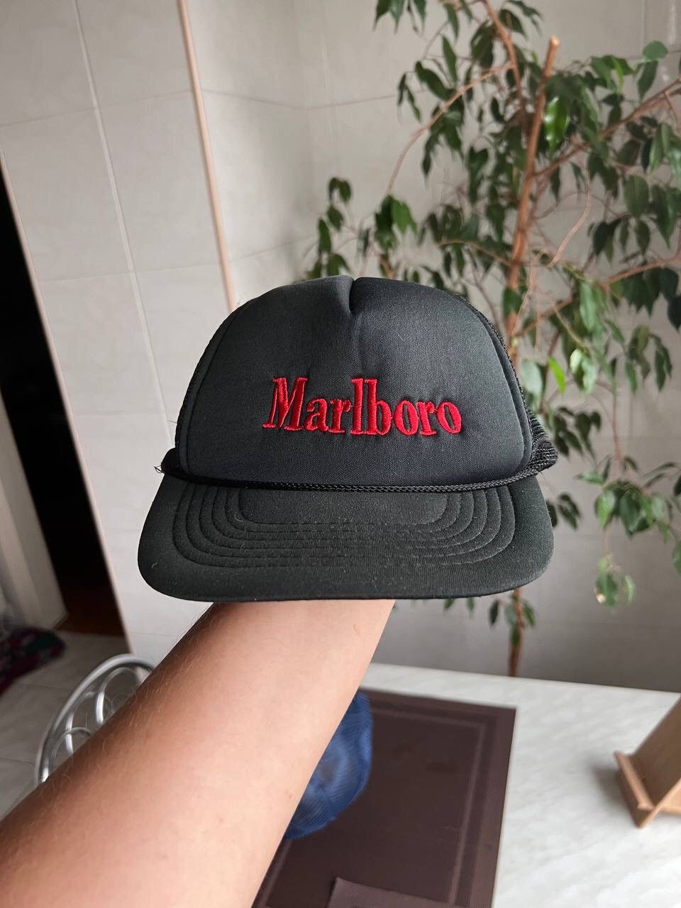 Made In Usa × Marlboro × Vintage Marlboro Trucker Hat cap | Grailed