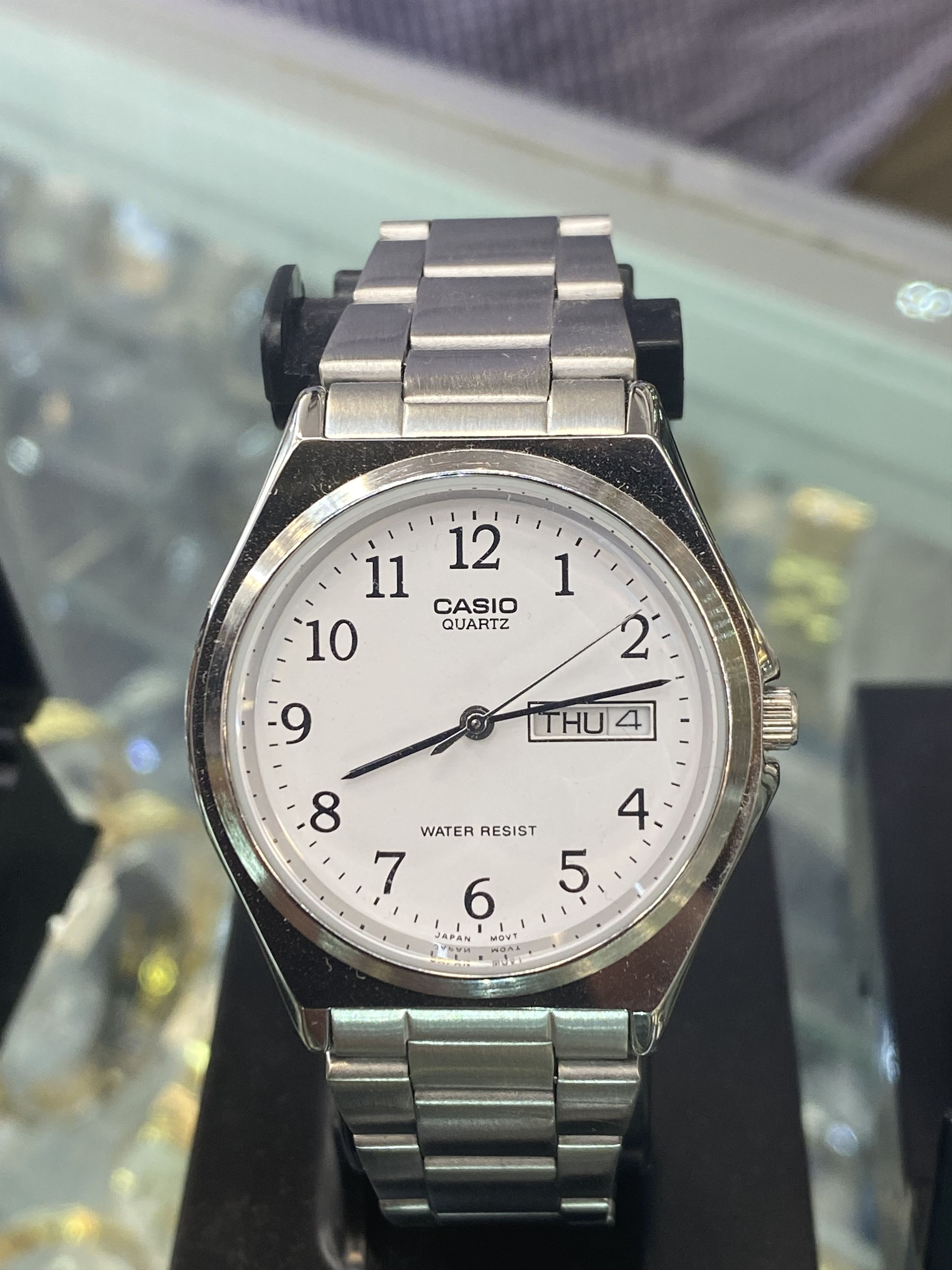 Casio CASIO WATCH 37mm for Men Regular Size in Stainless Steel | Grailed