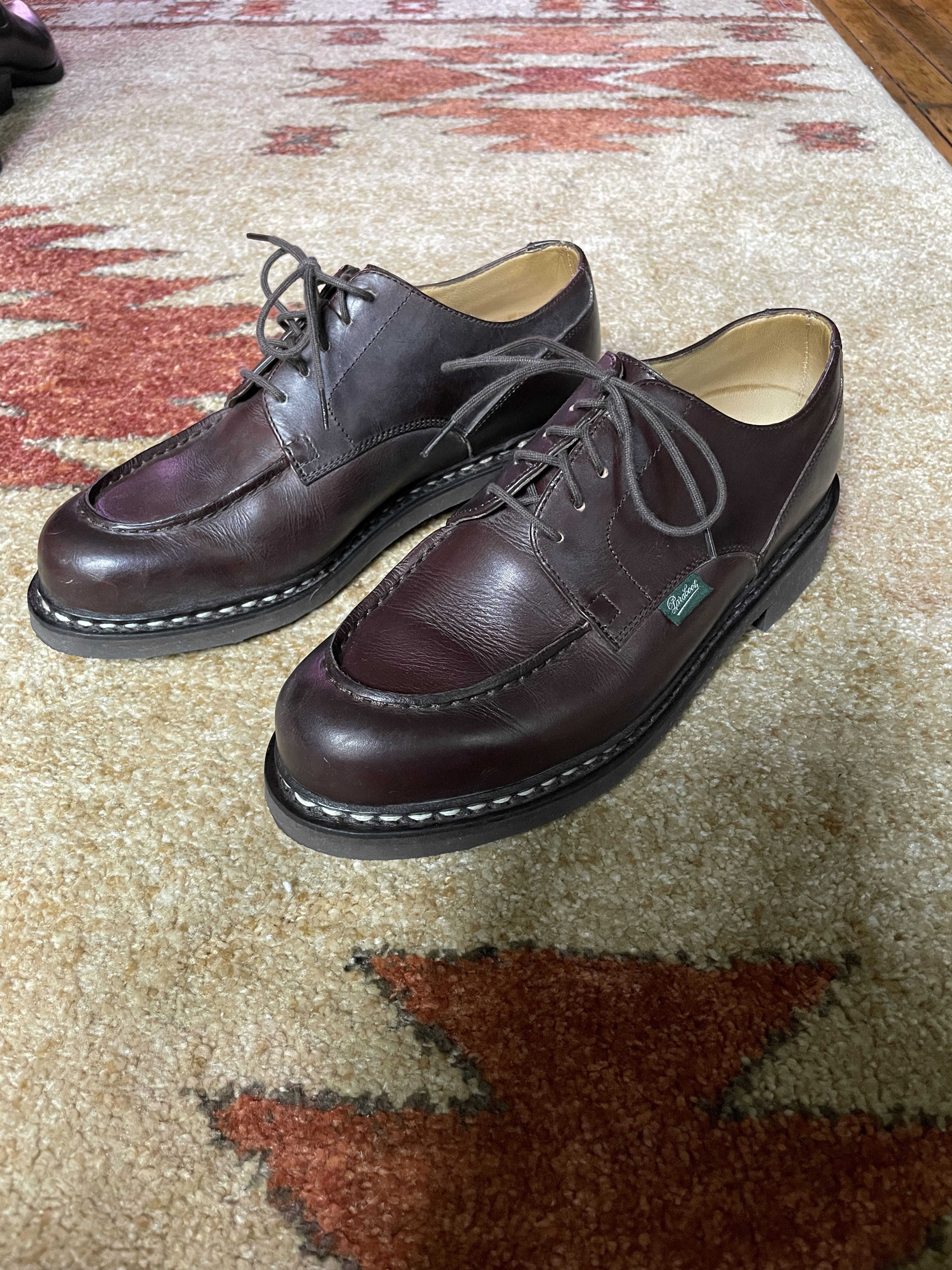 Paraboot Paraboot Chambord Tex Shoe (Brown Lisse Café) 7.5 UK | Grailed