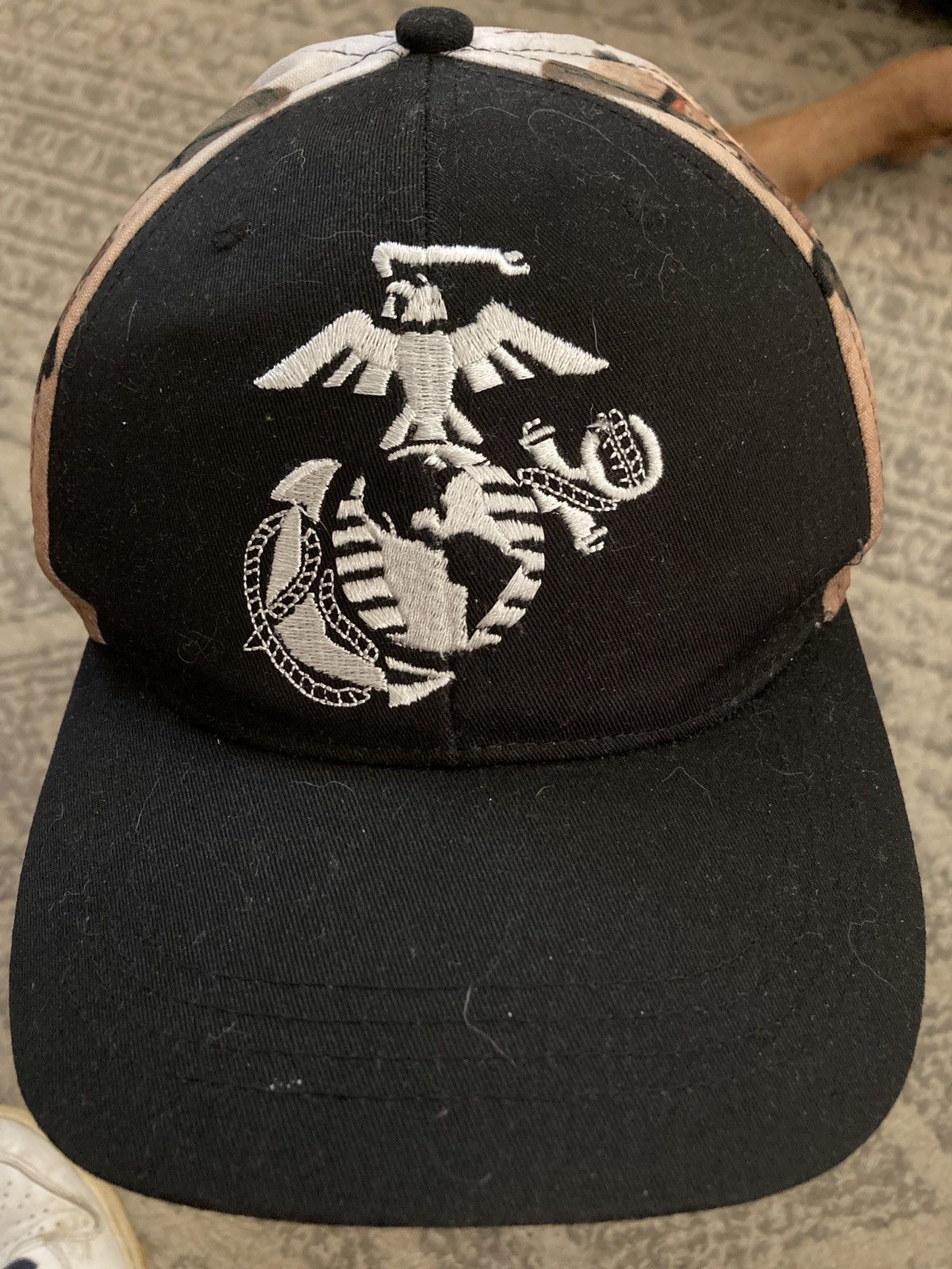 Military × Strapback × Trucker Hat Marines Strapback trucker hat cap US ...