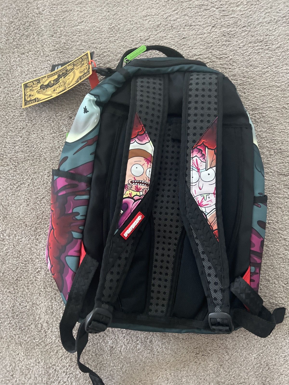 Sprayground Rick and Morty Backpack | Grailed