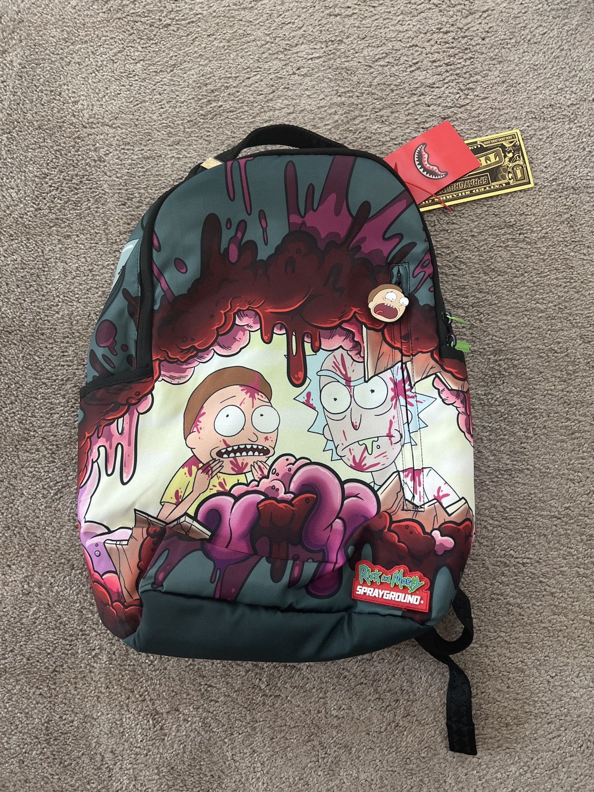 Sprayground Rick and Morty Backpack | Grailed