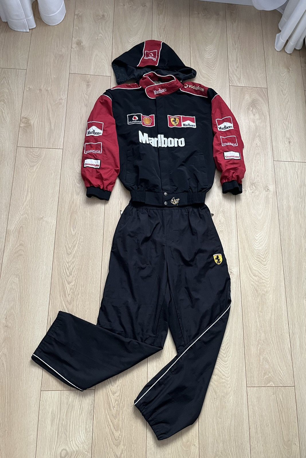 Ferrari × Racing × Vintage Vintage Ferrari racing tracksuit (M) | Grailed