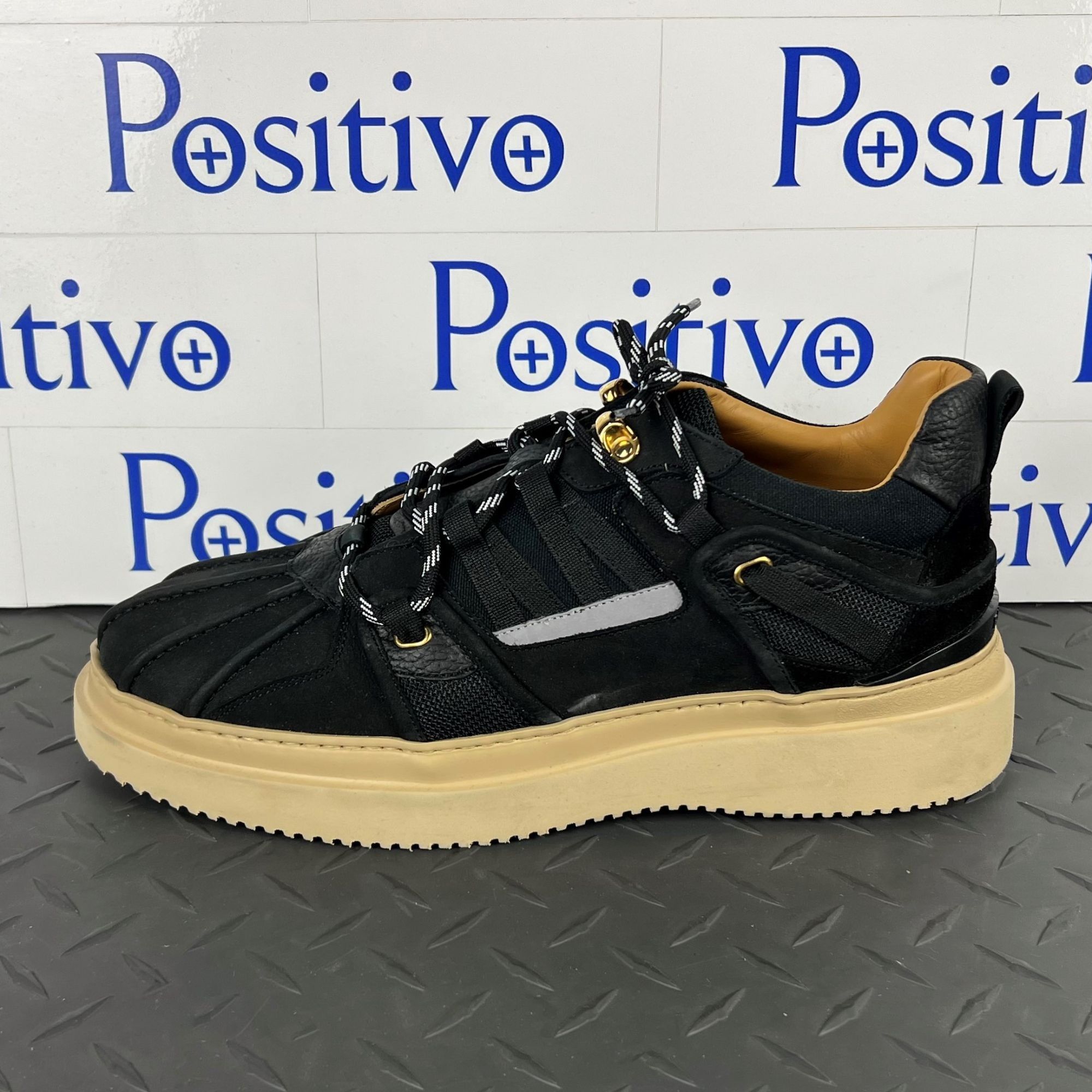 Buscemi Buscemi Duck Boot Low Black Suede Sneakers US 11 SAMPLE | Grailed