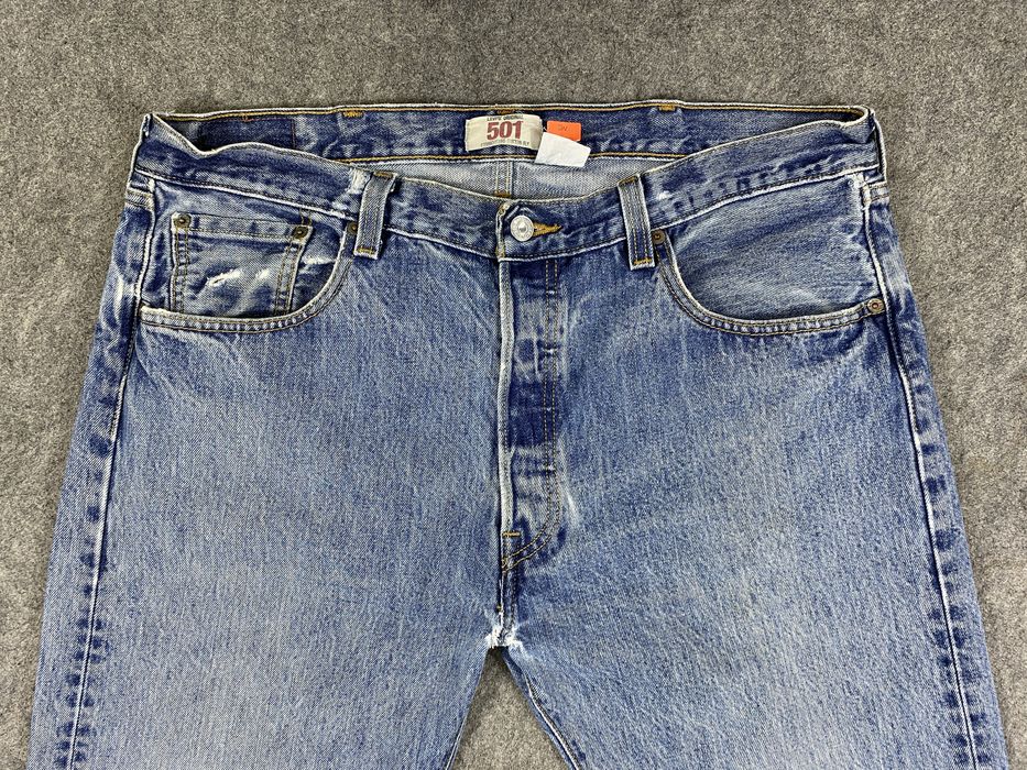 Vintage Blue Vintage Levi's 501 Jeans 38x27 Denim | Grailed