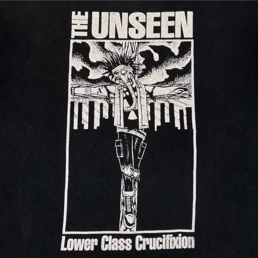 Band Tees × Vintage Vintage THE UNSEEN Lower Class Crucifixion tee ...