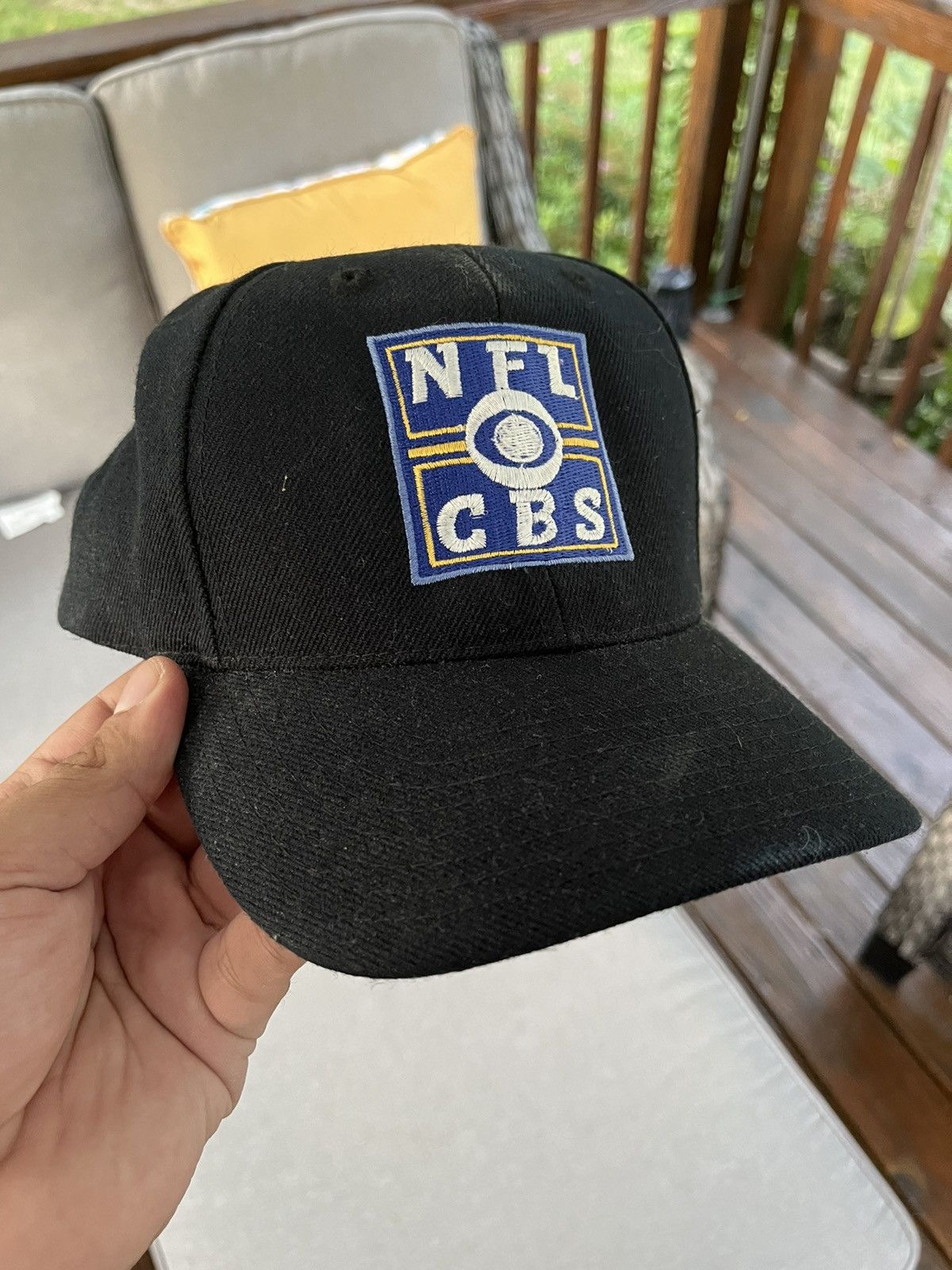 Logo Athletic × NFL × Vintage 90’s NFL CBS LOGO ATHLETIC SNAPBACK | Grailed