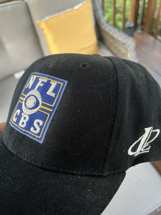 Vintage 90’s NFL CBS LOGO ATHLETIC SNAPBACK | Grailed