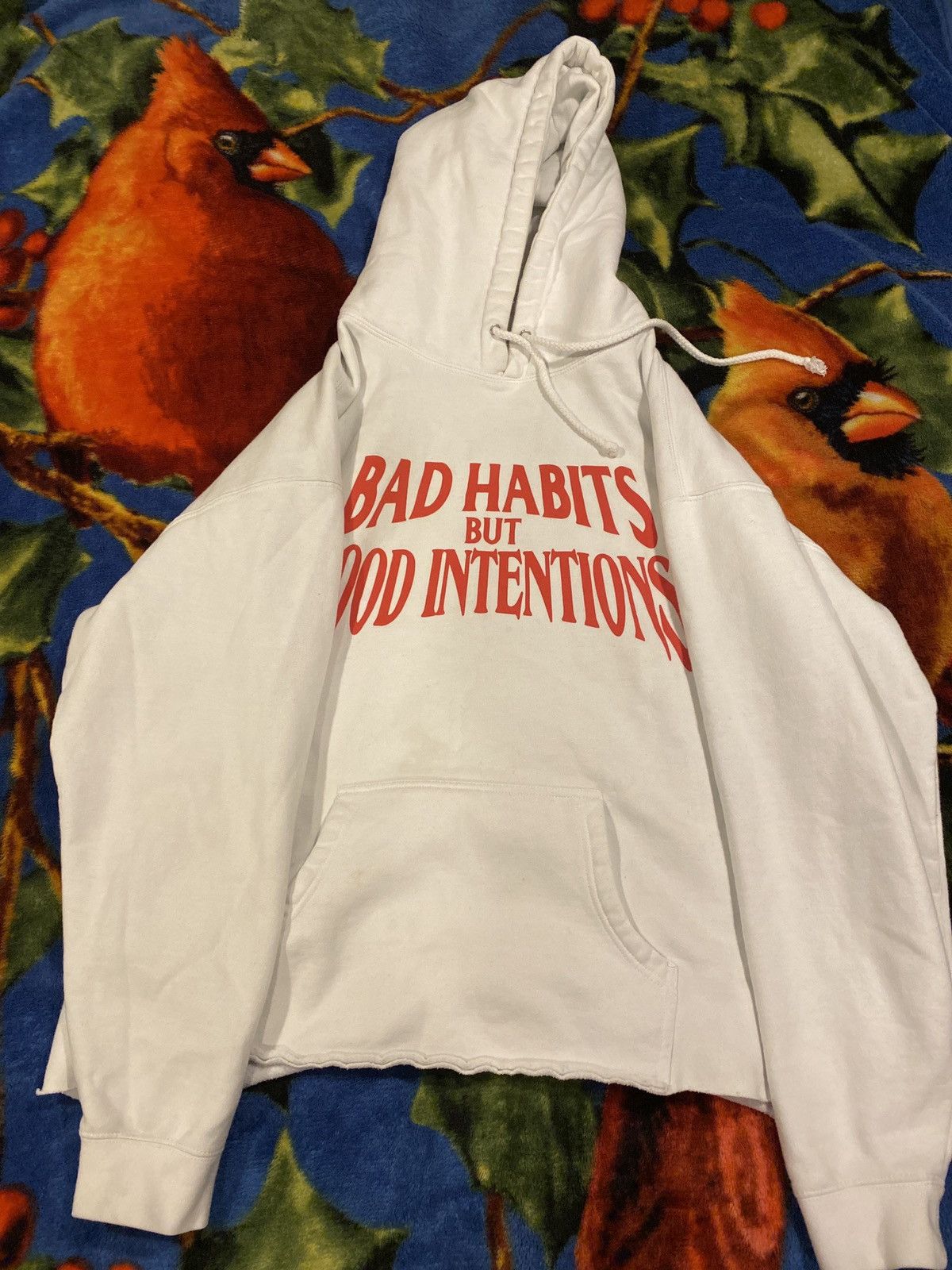 Vlone Vlone X Nav Bad Habits Good Intentions Hoodie Grailed
