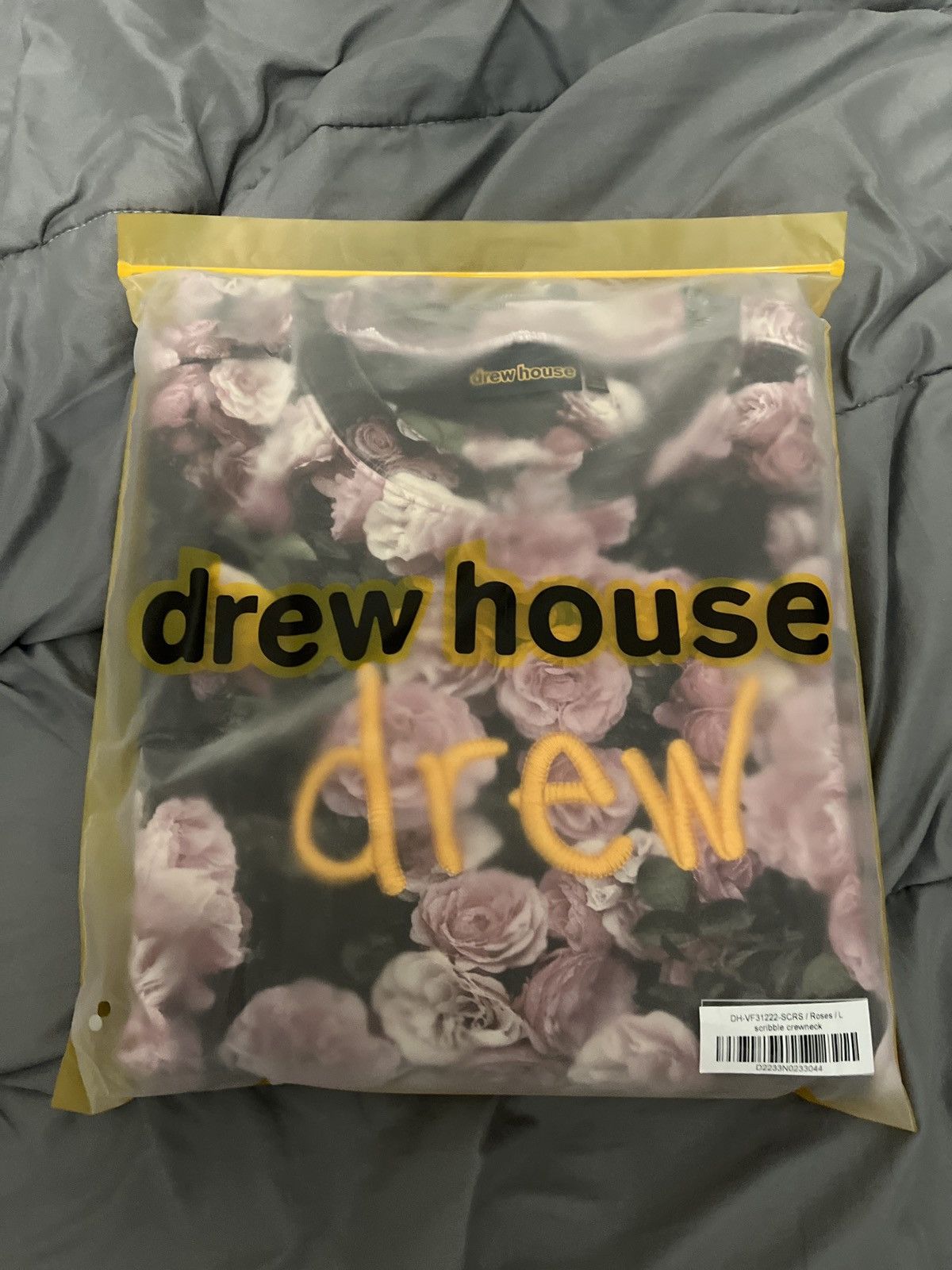 Drew House New Drew House Roses Scribble Crewneck Large | Grailed