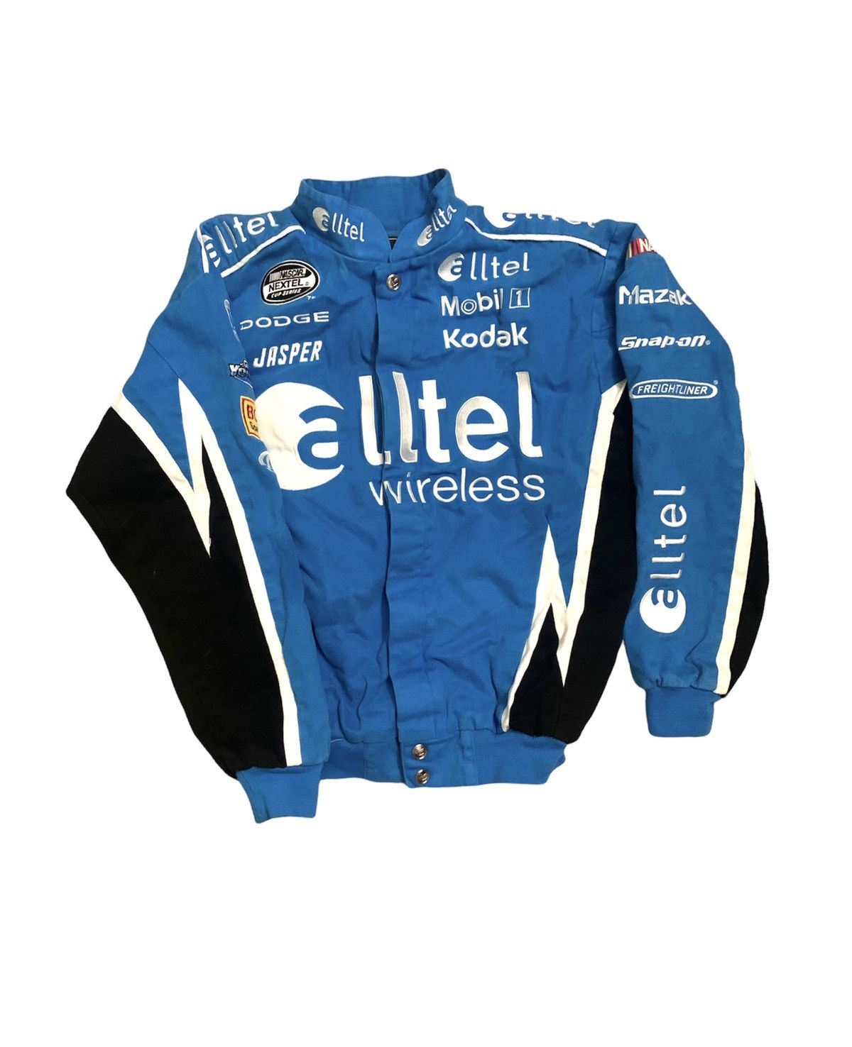 Bomber Jacket × Jh Design × NASCAR Ryan Newman Alltel JH Design Nascar ...