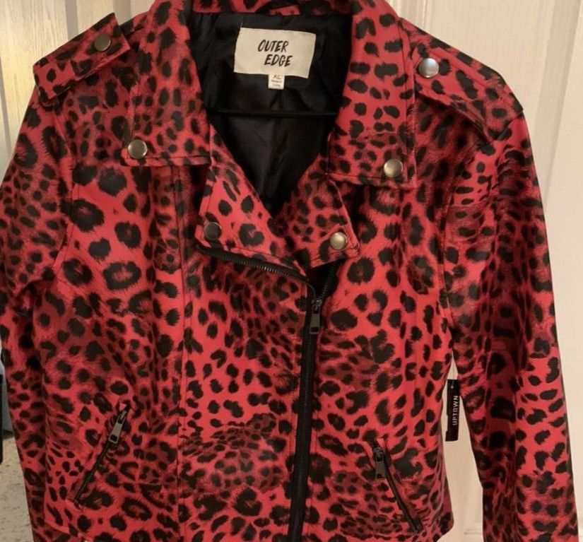 Vintage Leopard print leather jacket | Grailed