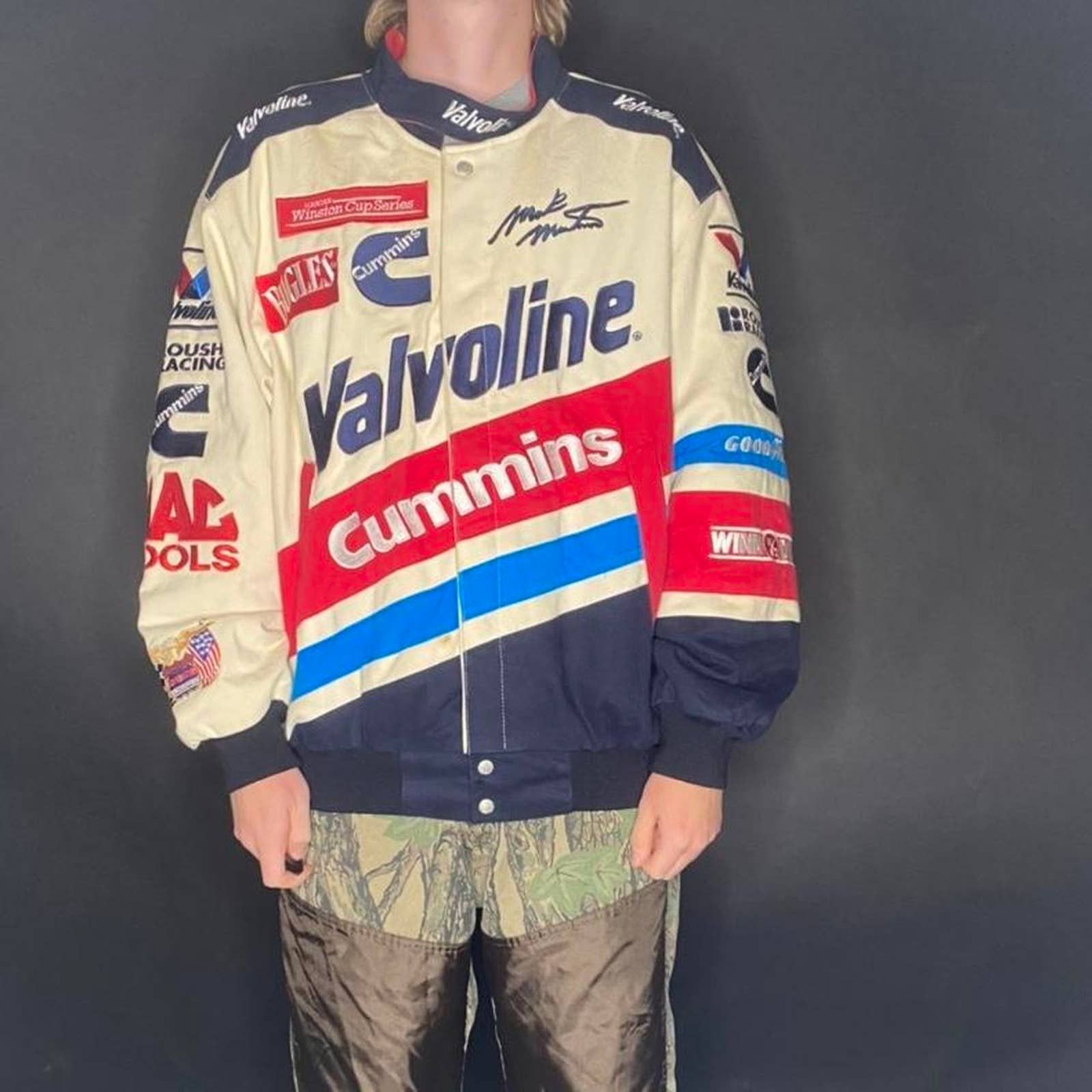 Racing × Streetwear Valvoline cummins nascar jacket | Grailed