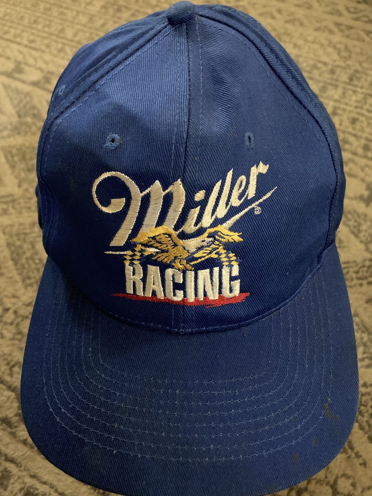 Vintage Miller Racing Snapback Vintage Trucker Nascar Hat cap car 🔥🍺 ...