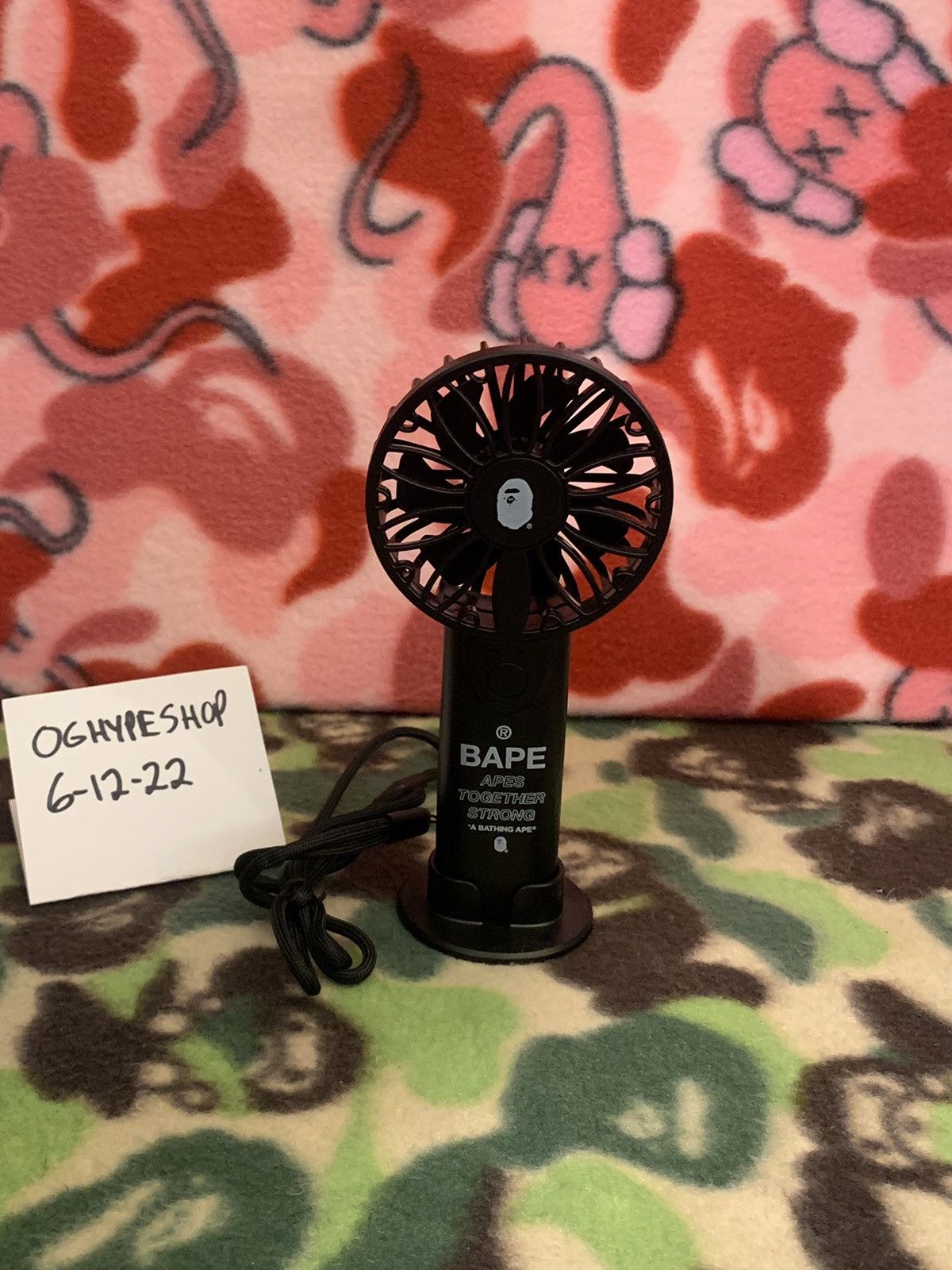 Bape OG Bape Handheld Fan | Grailed